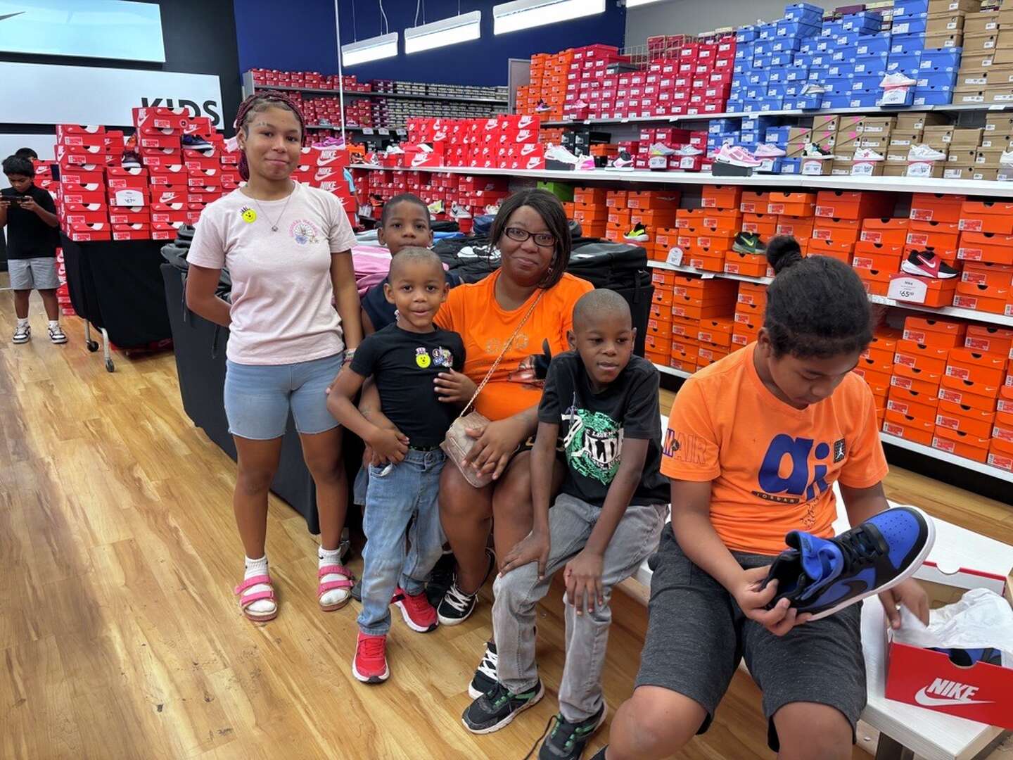 Salvation Army, Shoe Carnival help Midland kids buy shoes