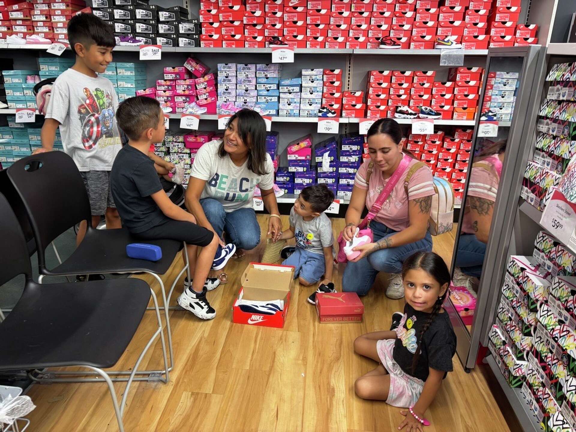 Salvation Army, Shoe Carnival help Midland kids buy shoes