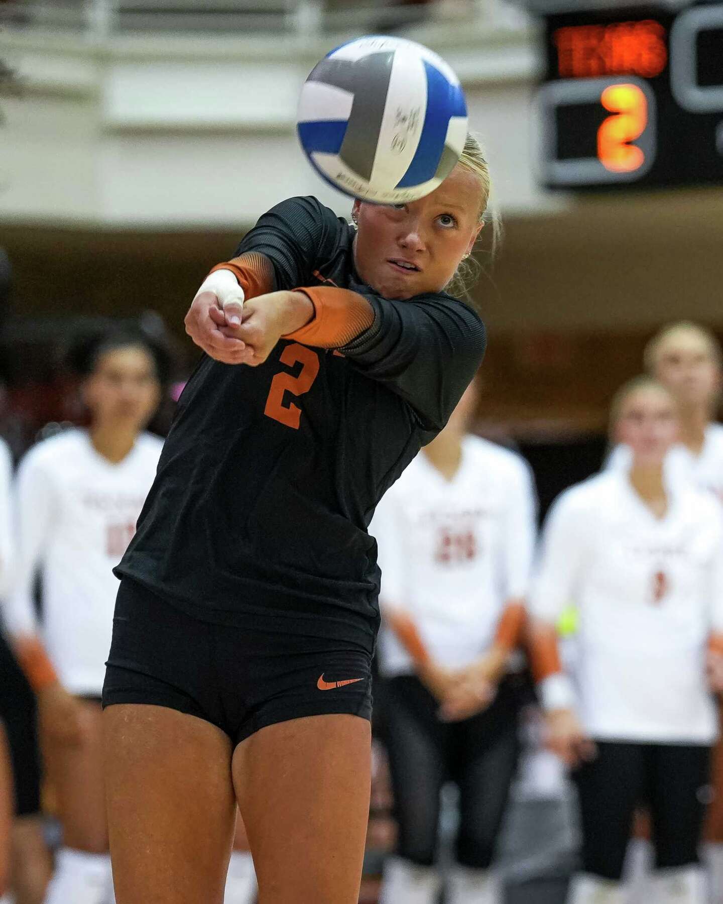 Torrey Stafford: Transfer leads revamped Texas volleyball into opener