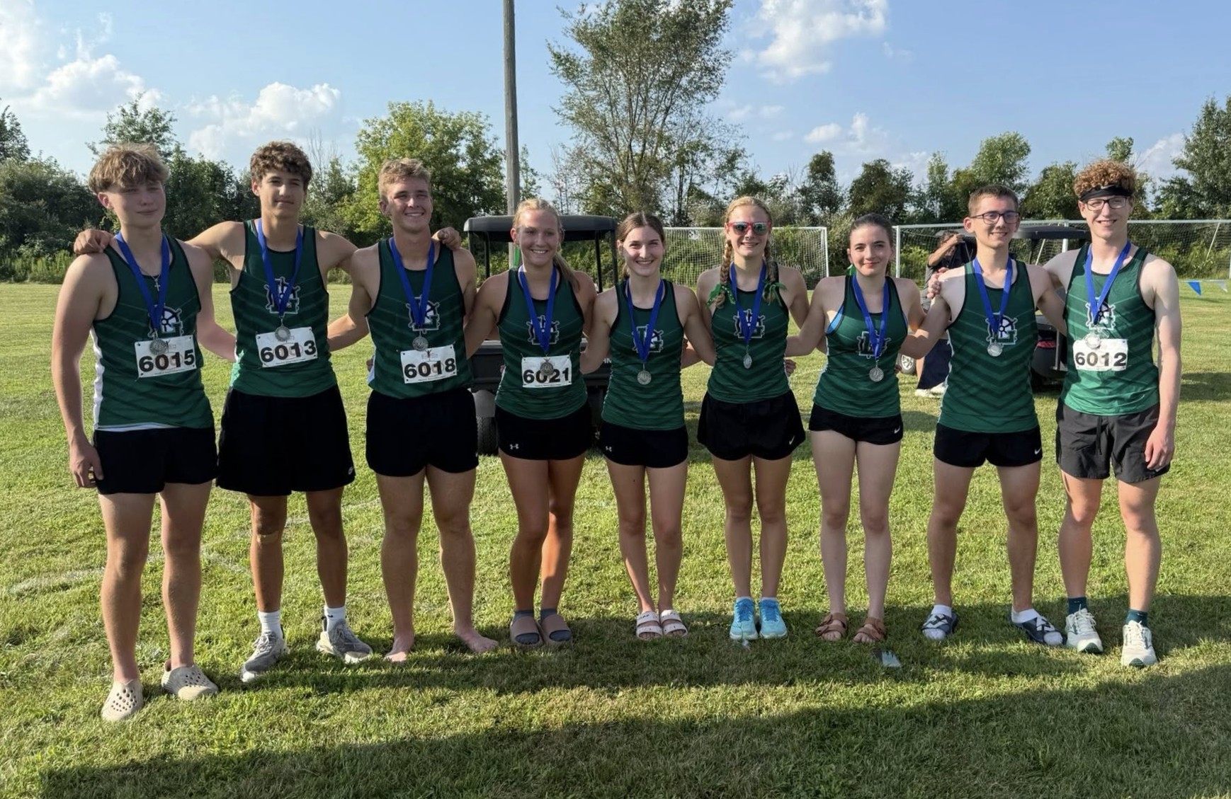 Laker cross country wins two races at Hemlock Classic