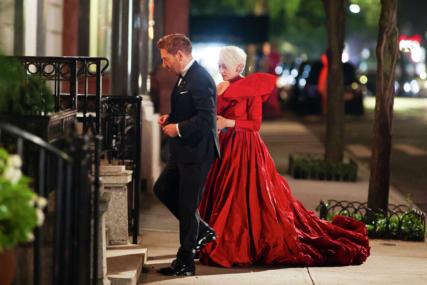Paige DeSorbo spotted on set of 'The Devil Wears Prada 2' in NYC