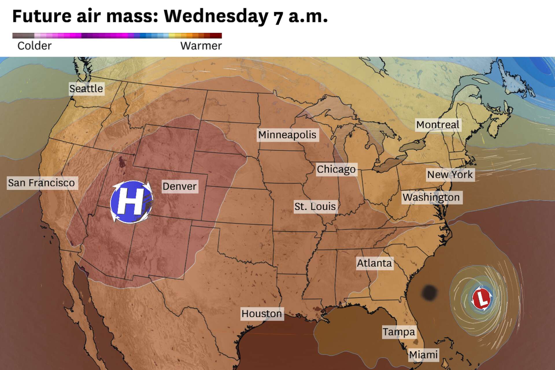 Hurricane Erin will help drive California heat wave
