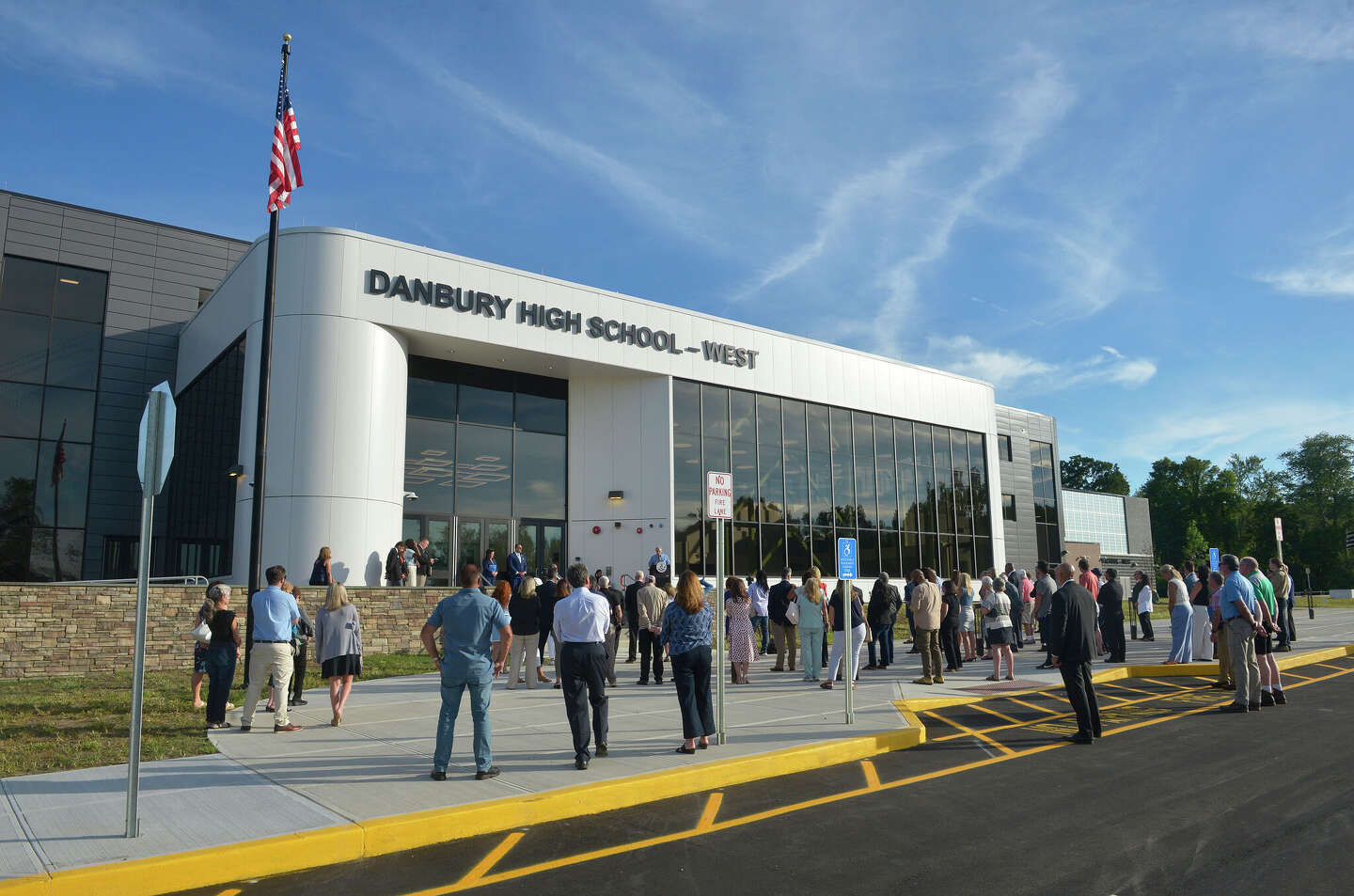 Danbury holds ribbon-cutting for Danbury High School West campus