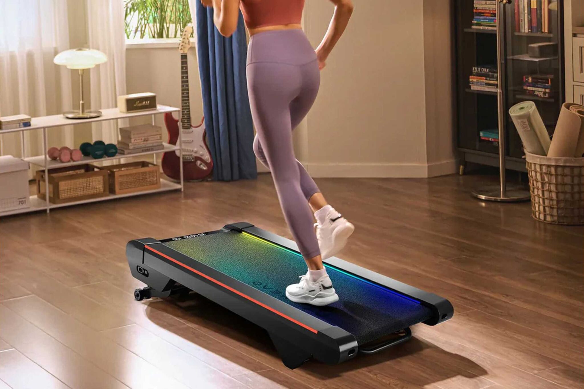 This new compact treadmill makes apartment living much easier