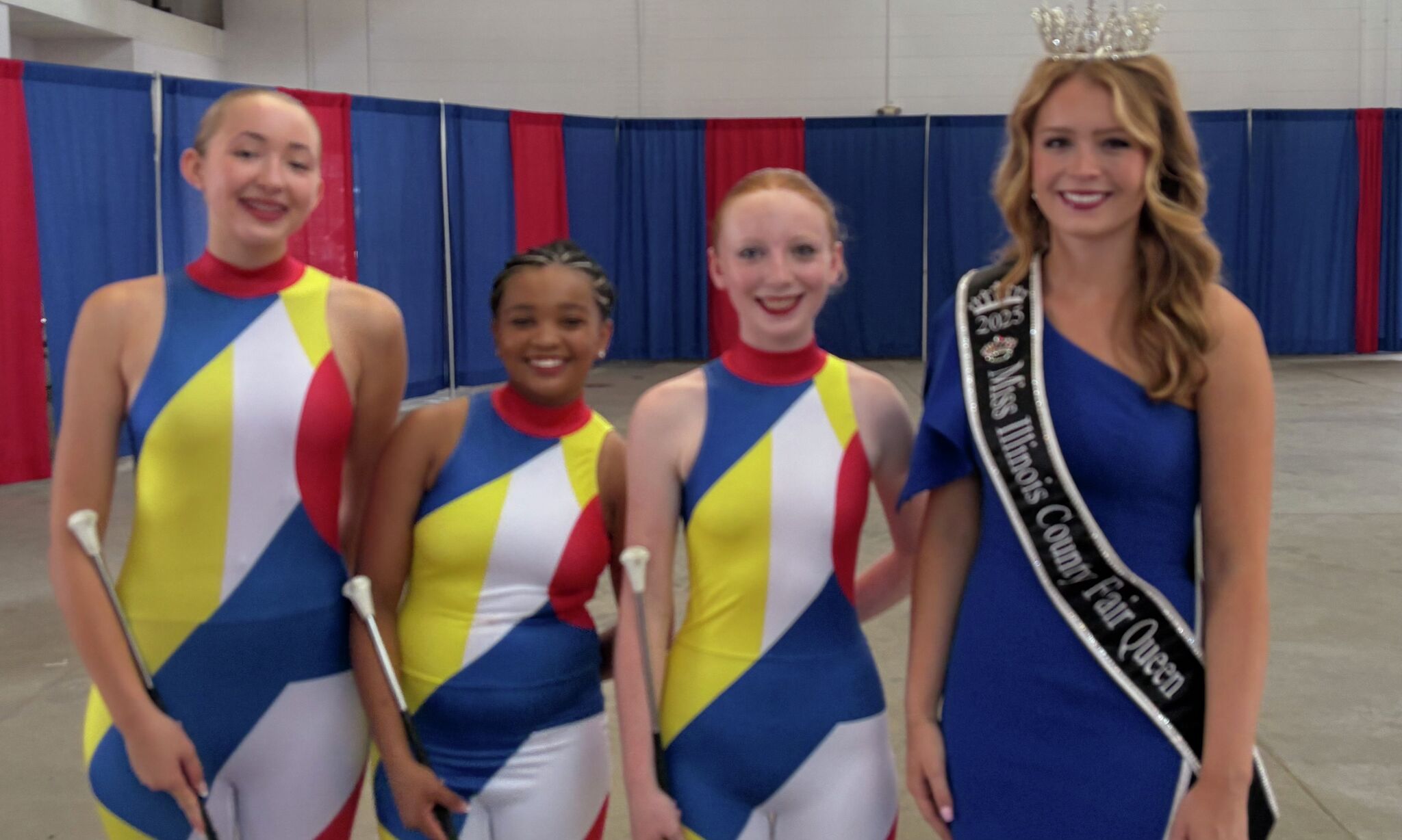 Victory Star Twirl Team competes at state fair