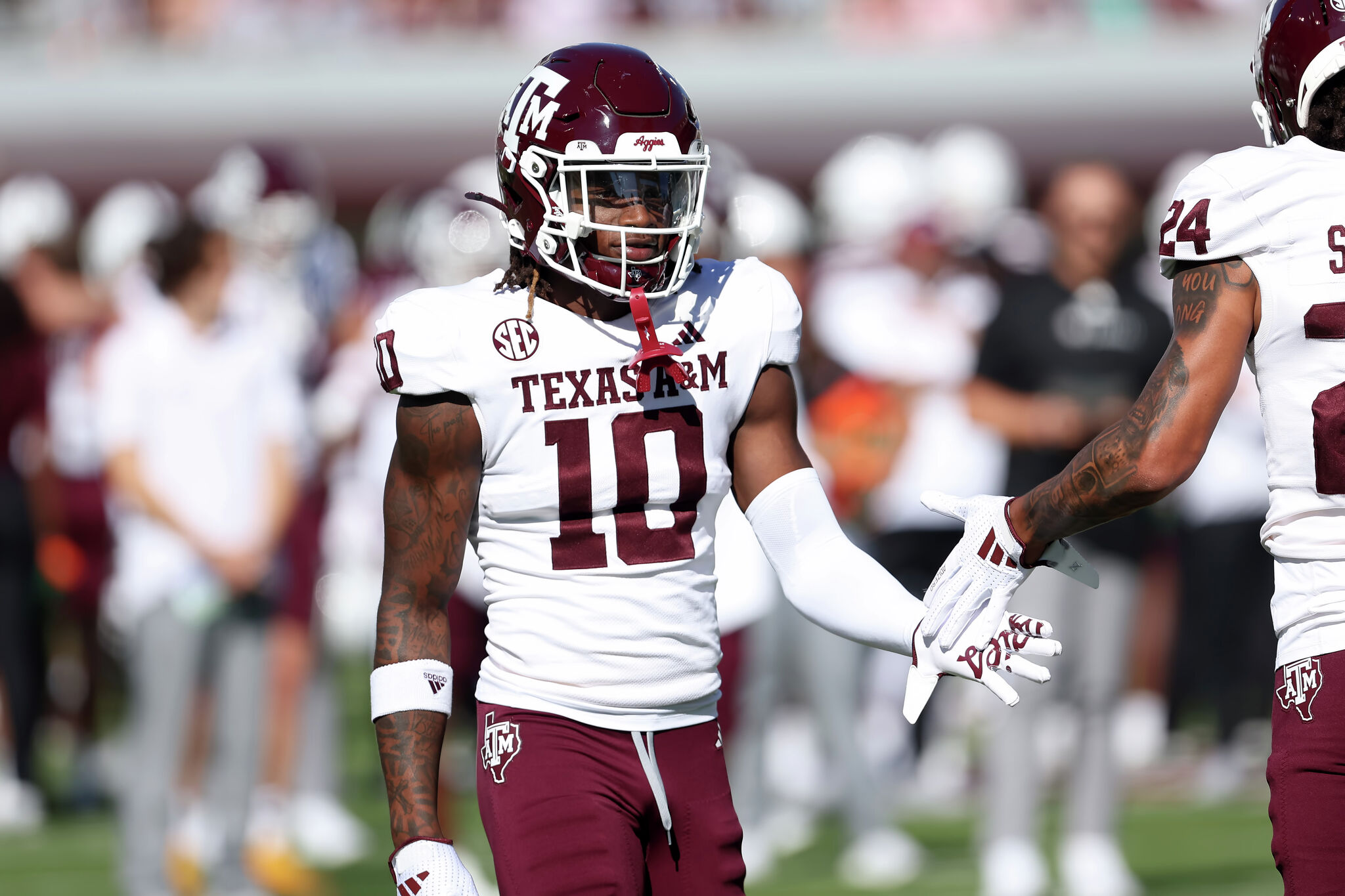 Dezz Ricks: A&M CB has been 'shining star' according to DC Jay Bateman