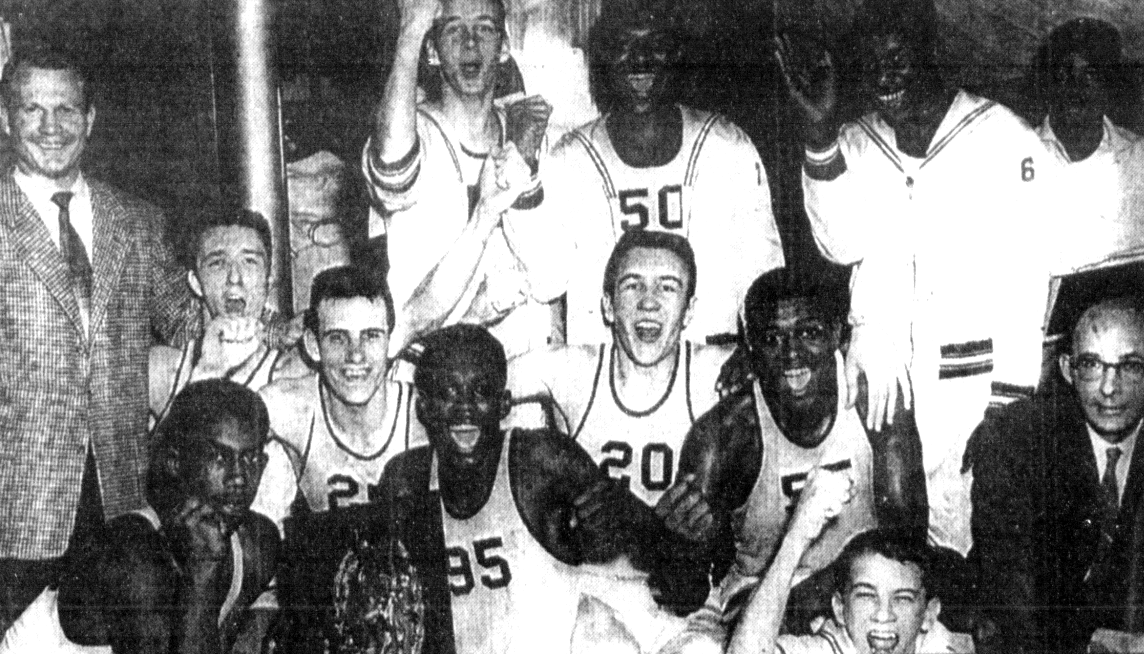 Alton Redbirds boys basketball makes IHSA state finals in 1954-55
