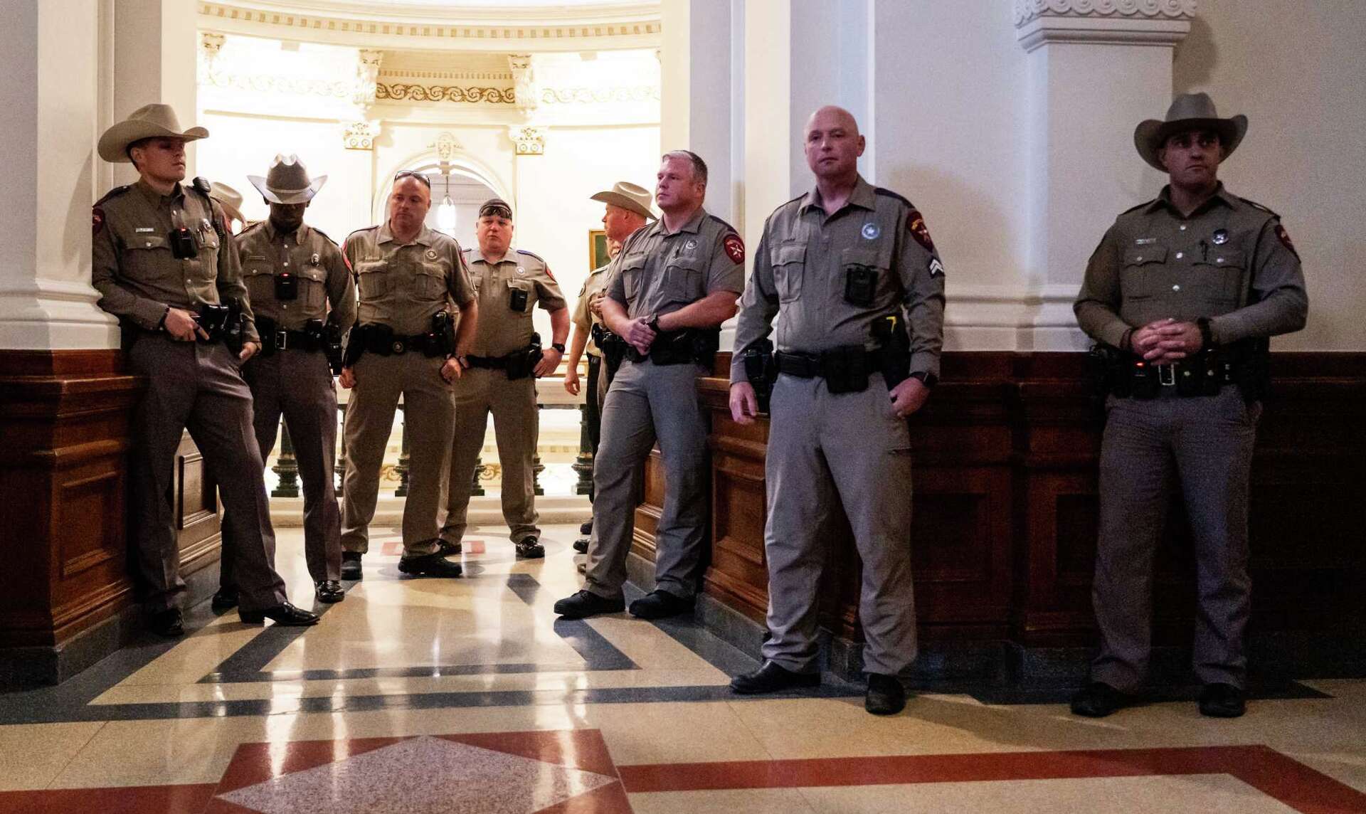 Texas redistricting fight heats up: Protesters removed from Capitol