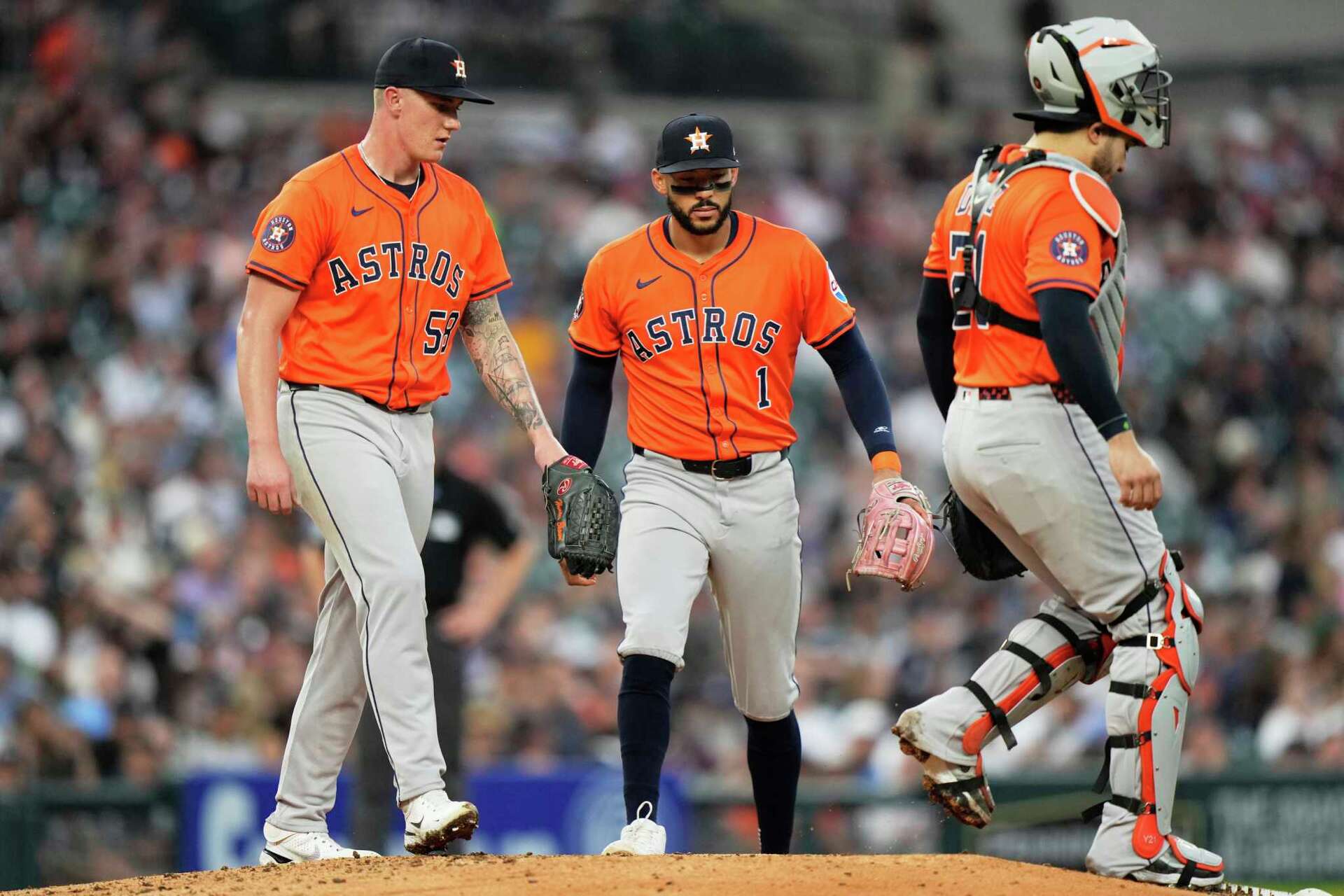 Astros shut out again by Tigers, in worst offensive funk in 40 years
