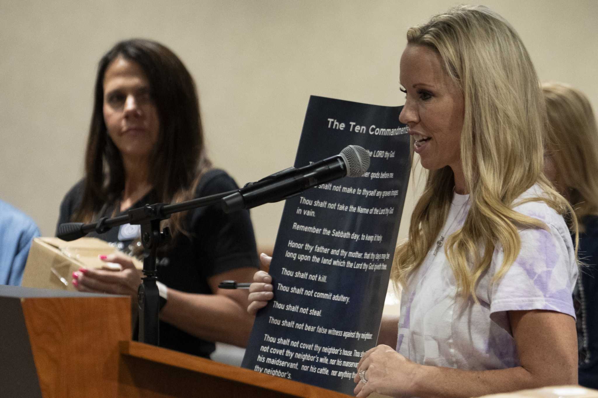 Ten Commandments displays blocked at Texas public school districts