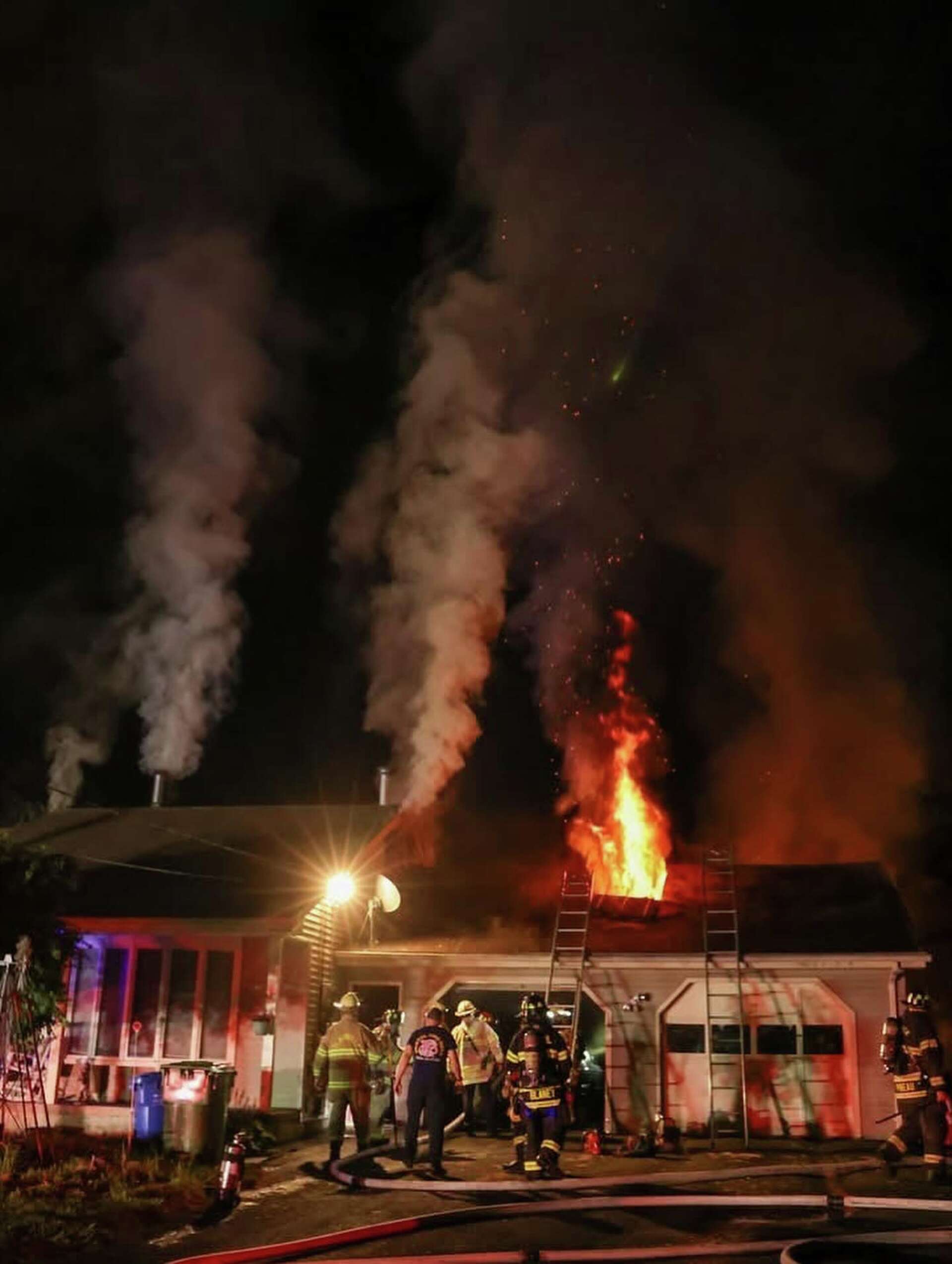 Fire erupts at Southington home after propane tank explosions: FD