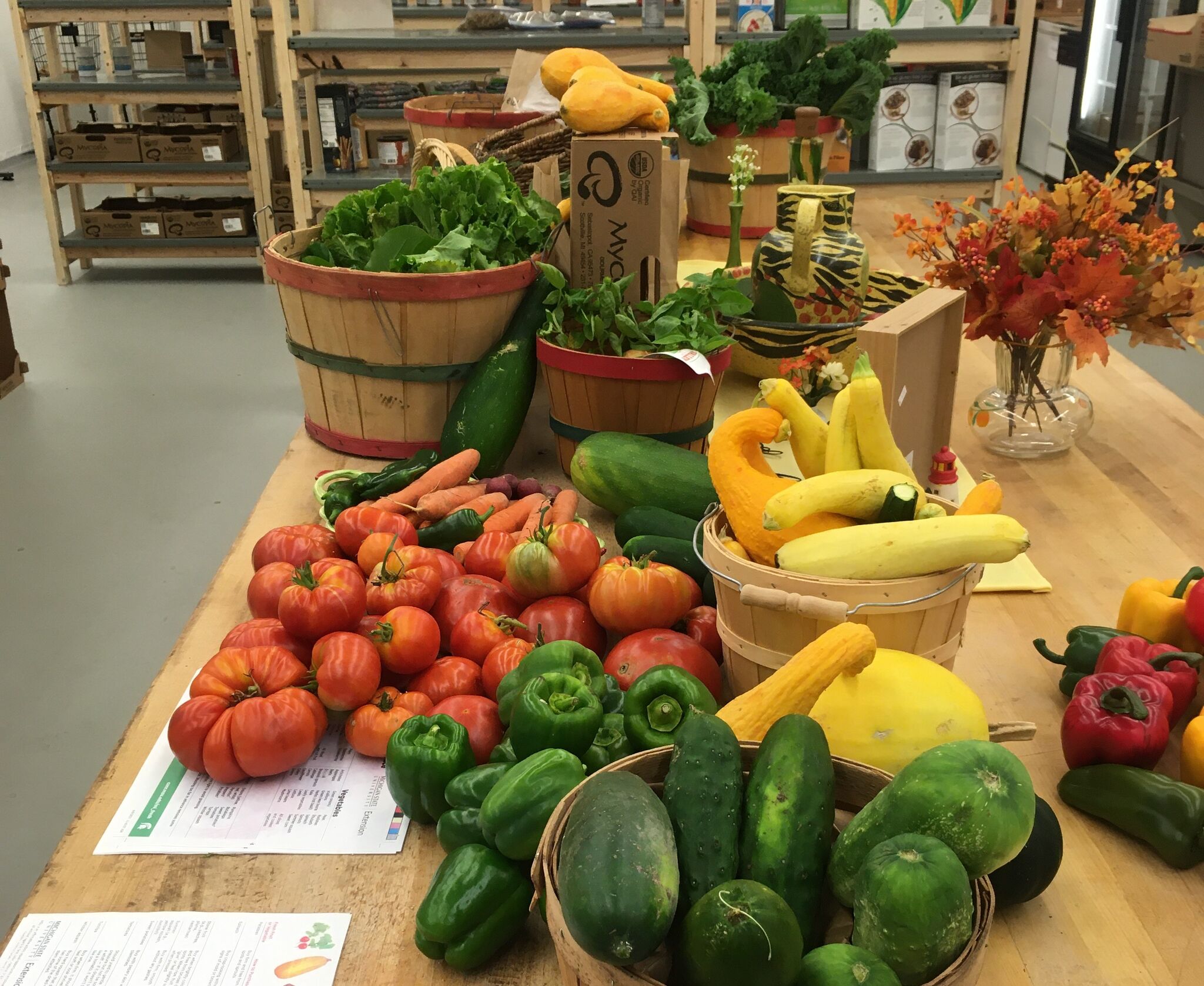 Donated produce benefits food pantries, community members