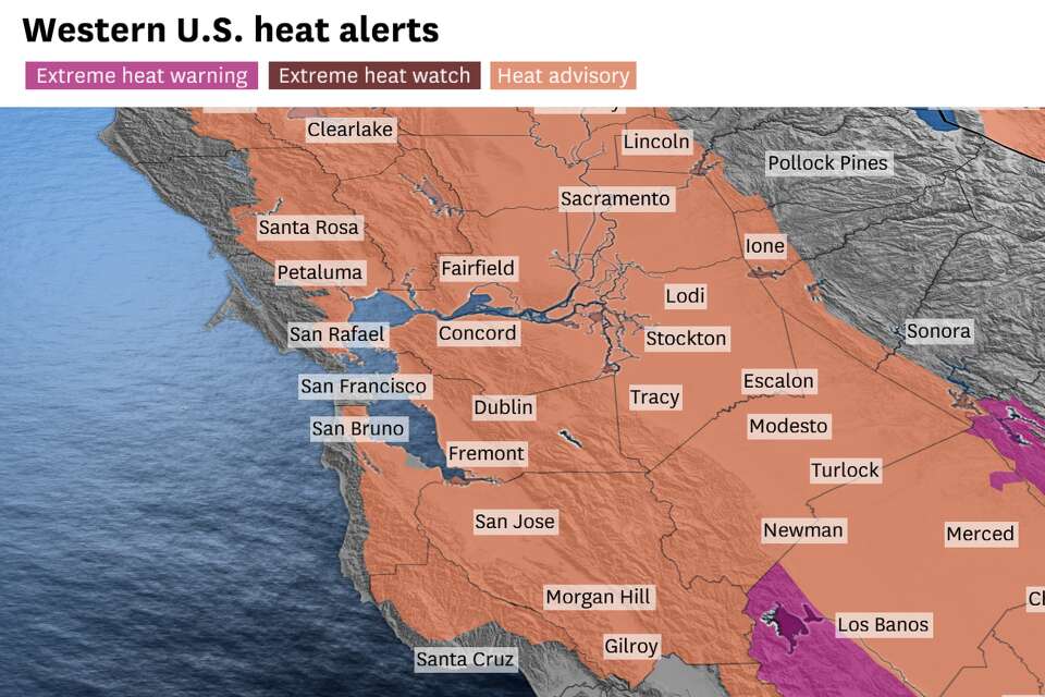 Here’s where California extreme heat, red flag warnings are in effect