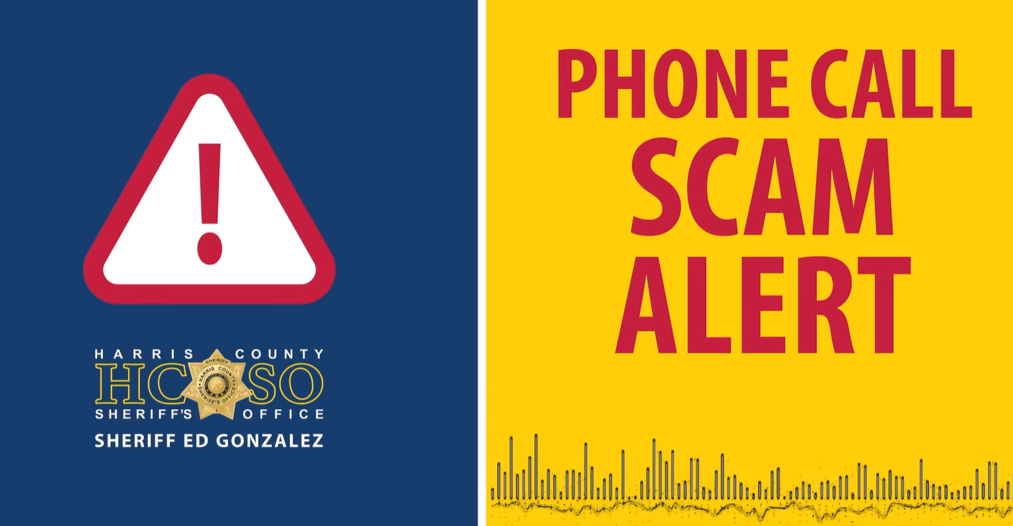 Harris County Sheriff's Office warns of new phone scam