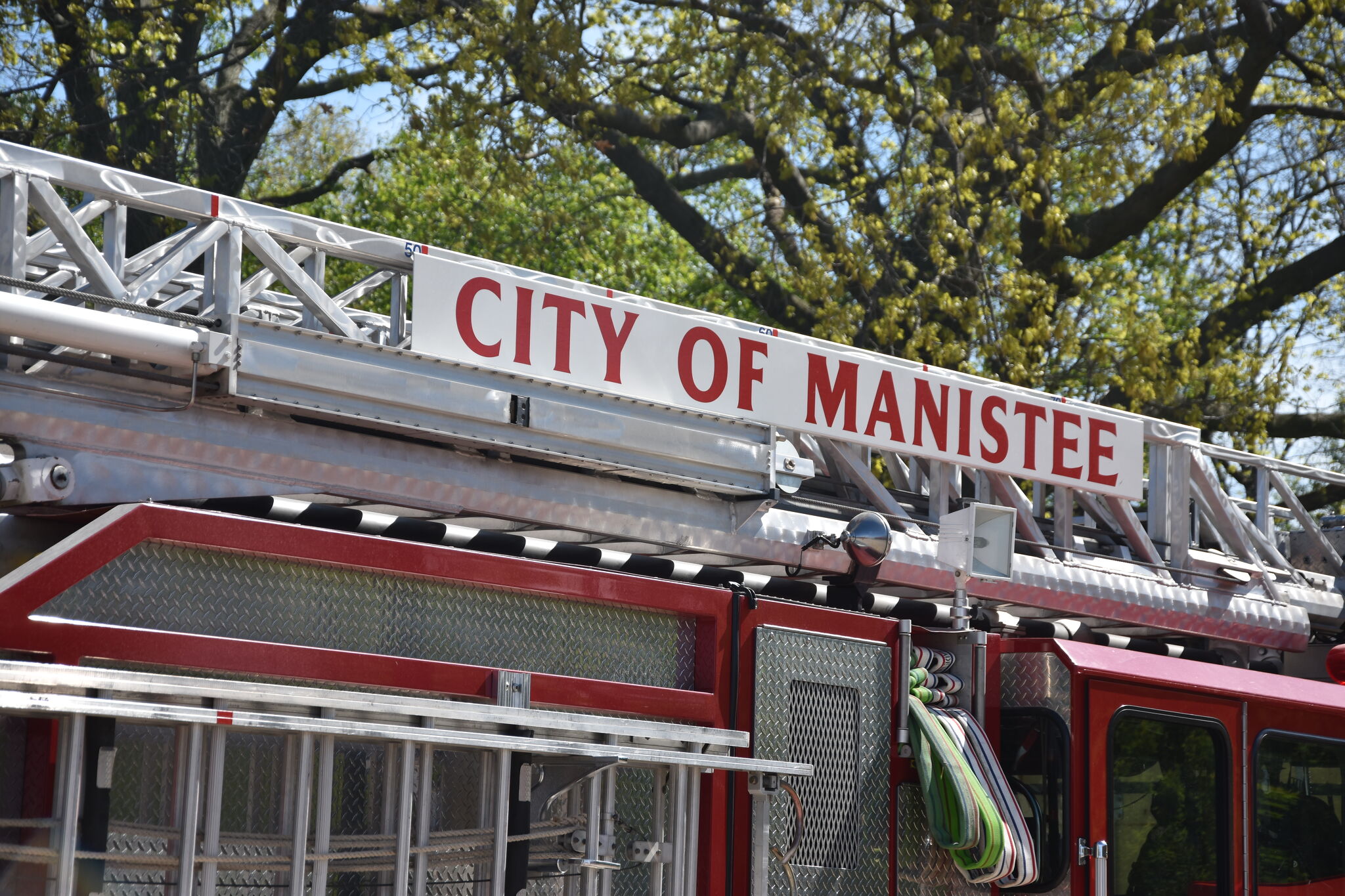 Manistee Fire Department responds to fire on Harrison Street