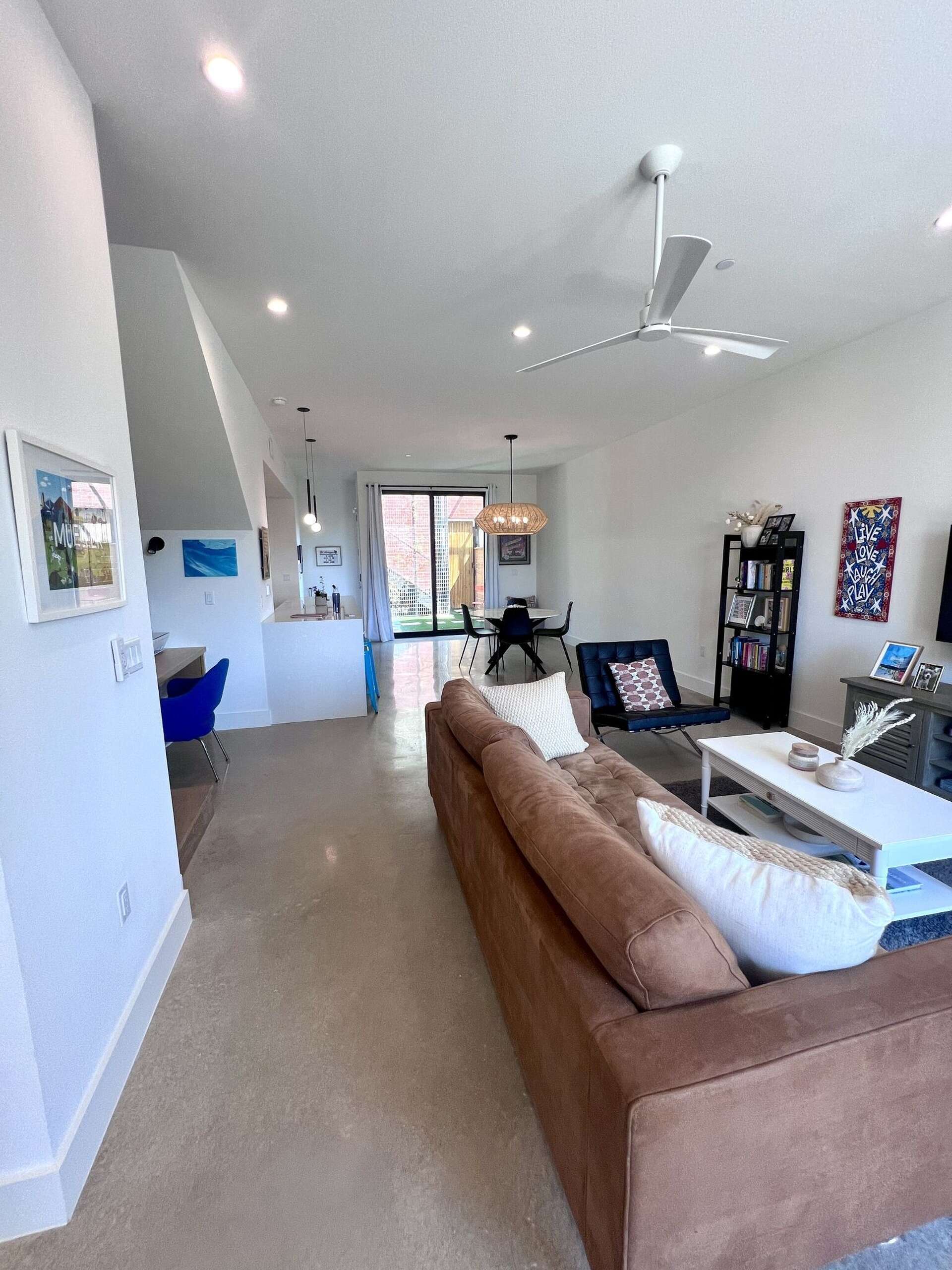 Austin Mueller row house packs style and walkable perks
