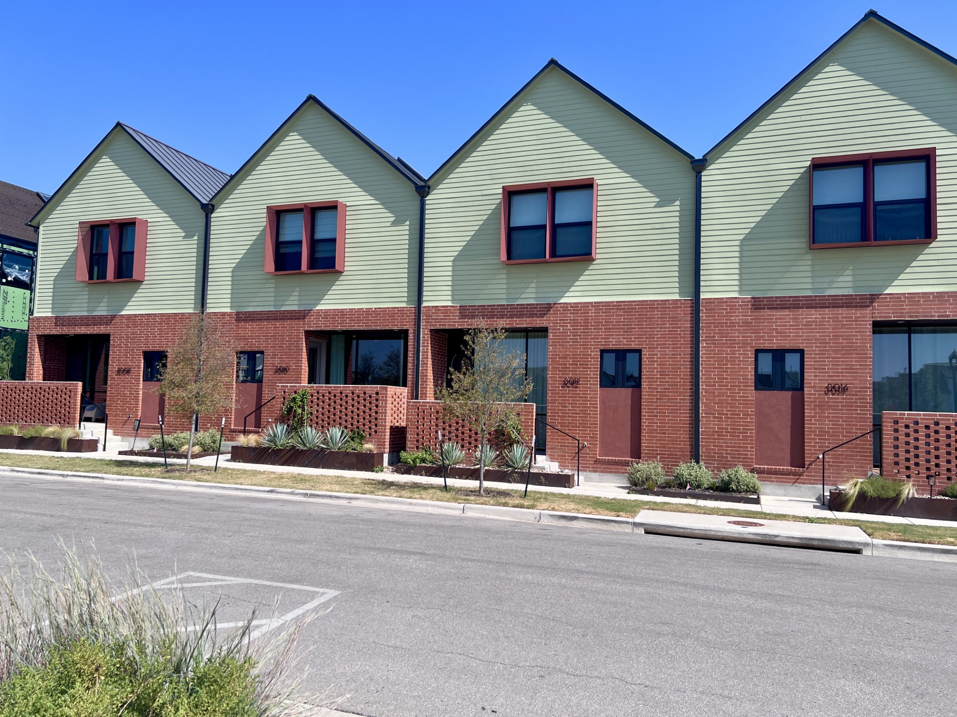 Austin Mueller row house packs style and walkable perks