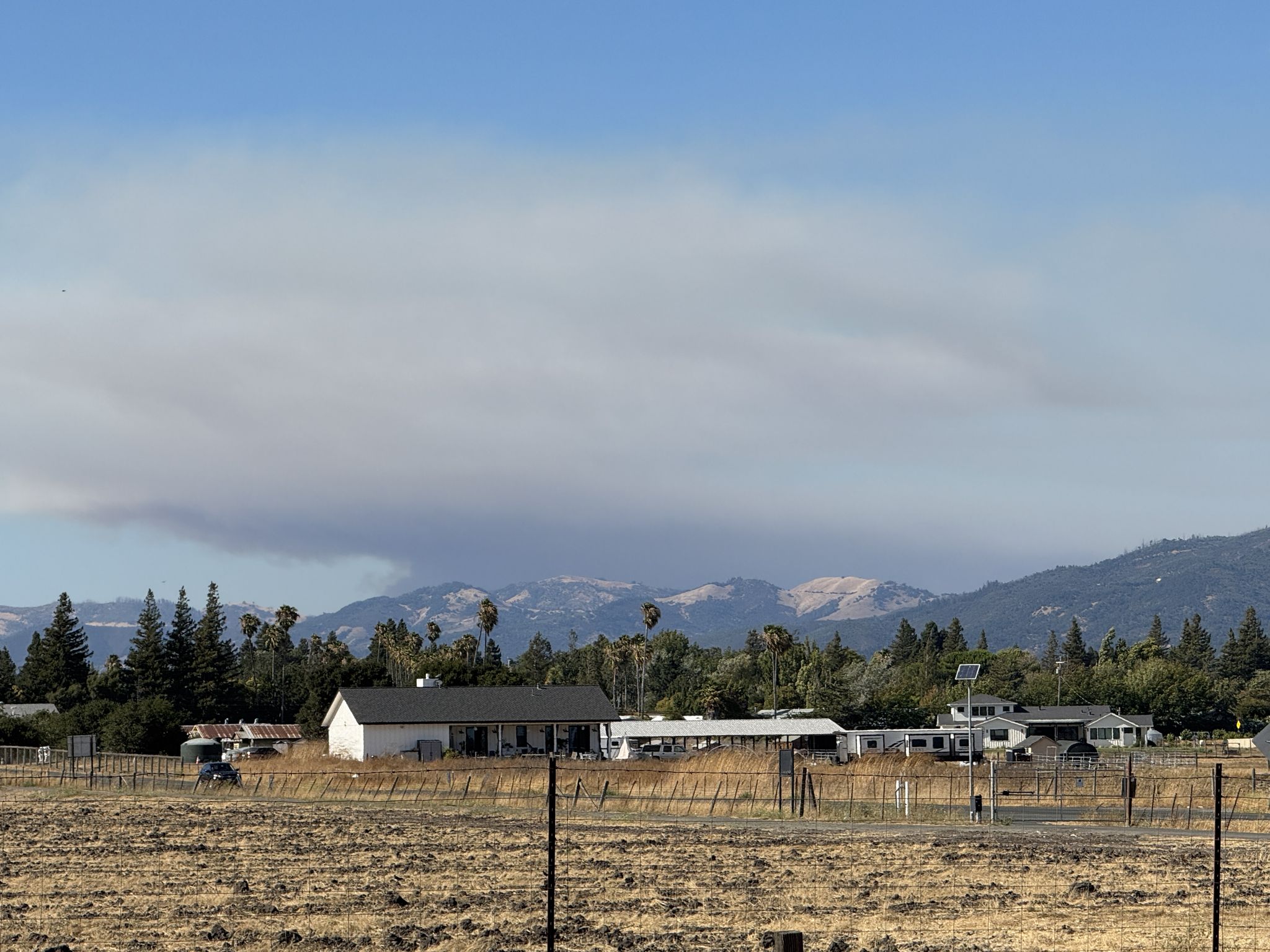 Napa Co.: Update: Pickett Fire At 1,200 Acres; Calistoga Community ...