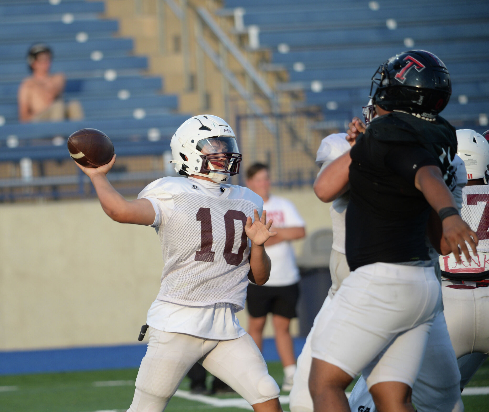 JP Reyes cool under center as Midland Legacy quarterback
