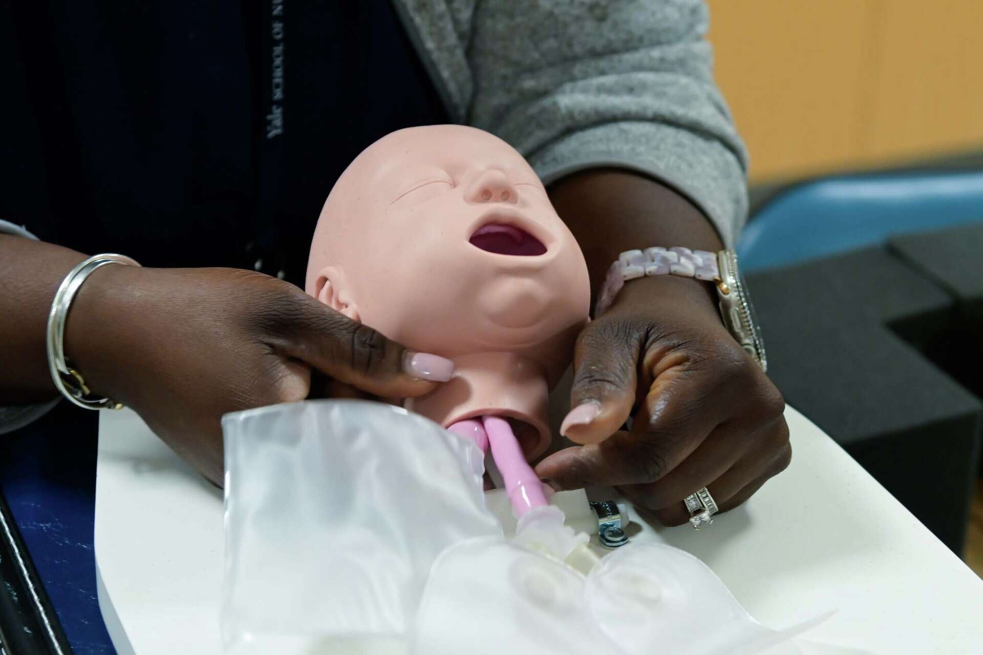 Yale introduces Gwen, first Down syndrome-training mannequin
