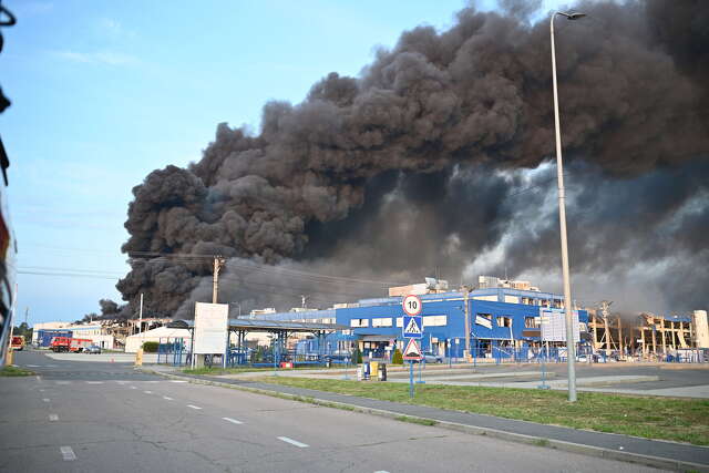 Texas-owned factory hit by Russian missiles in Ukraine