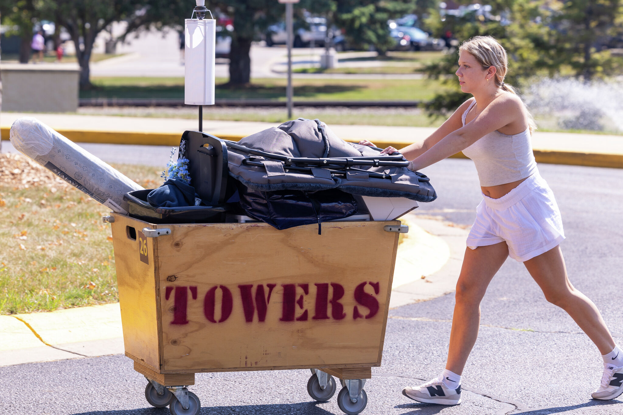 Fired Up Chips! Move-in day at Central Michigan University