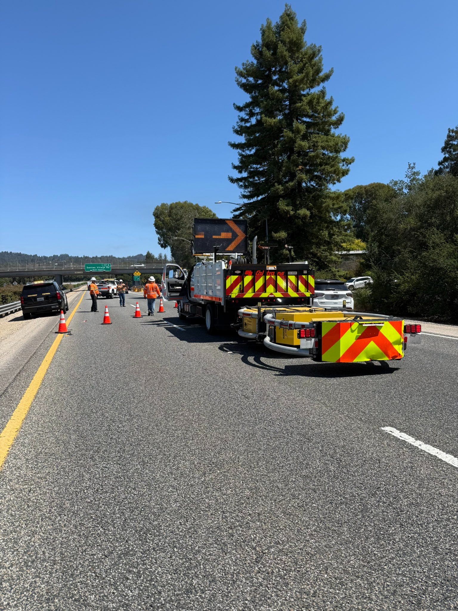 Fatal solo crash shuts down Highway 17 in Santa Cruz Mountains