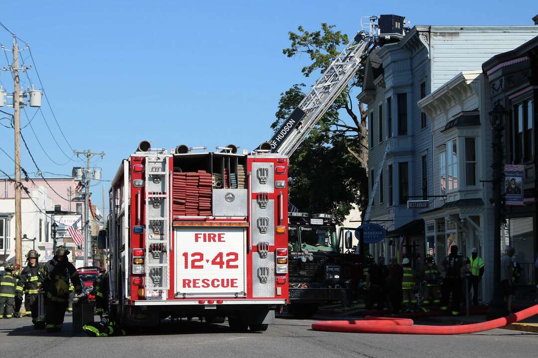 Fire damages 3 buildings in Hudson, including Wunderbar Bistro