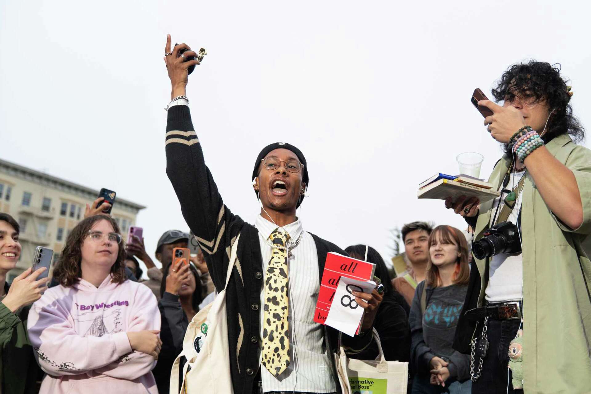 Performative male showdown: Bay Area men compete with feminist flair