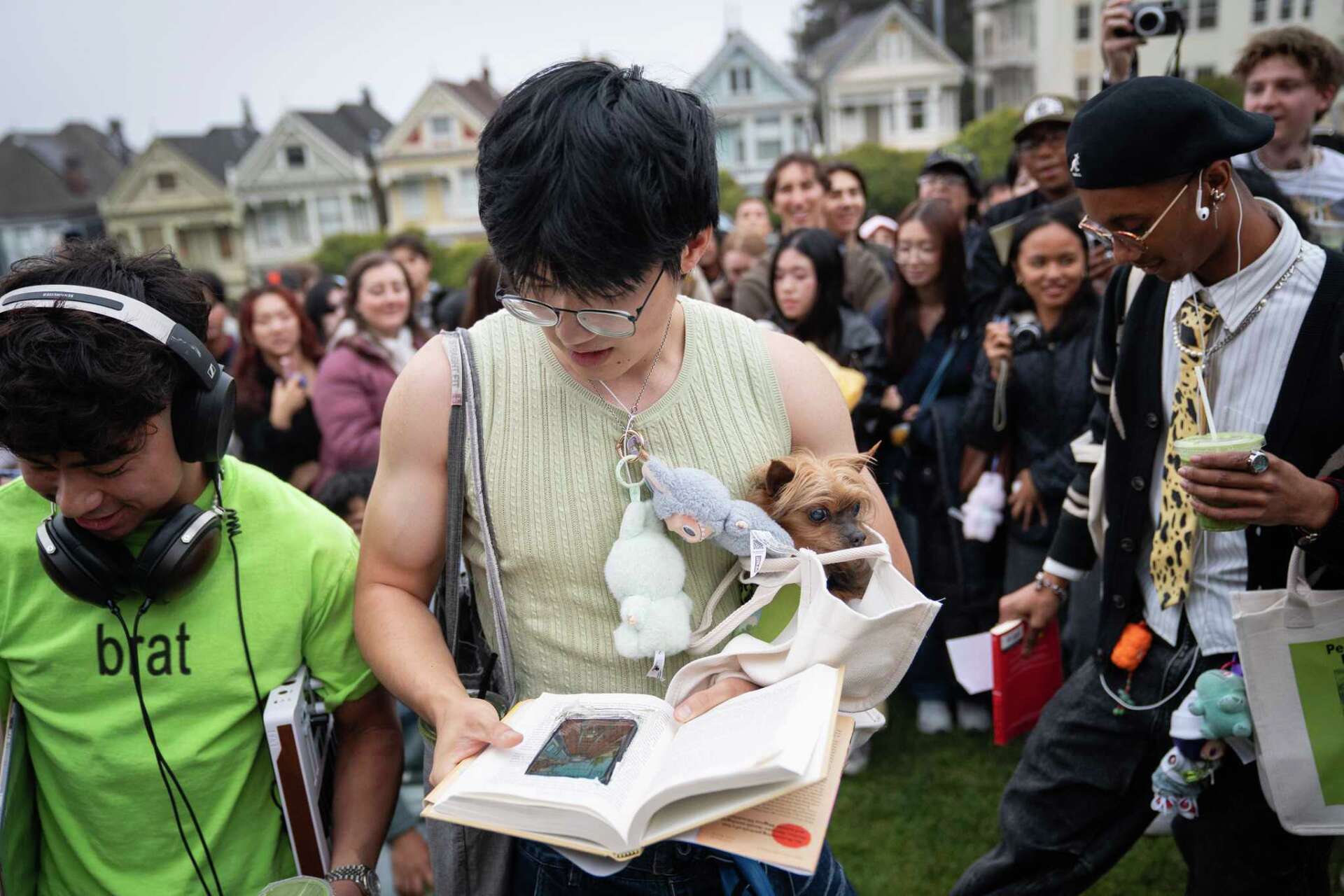 Performative male showdown: Bay Area men compete with feminist flair