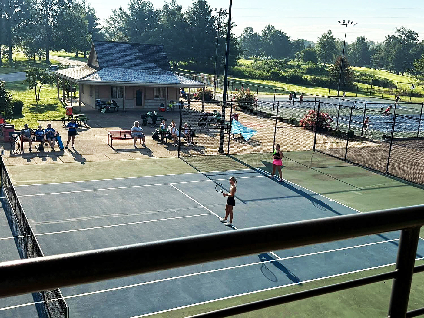 Alton tennis edges McGivney 42-40 to win Andy Simpson title