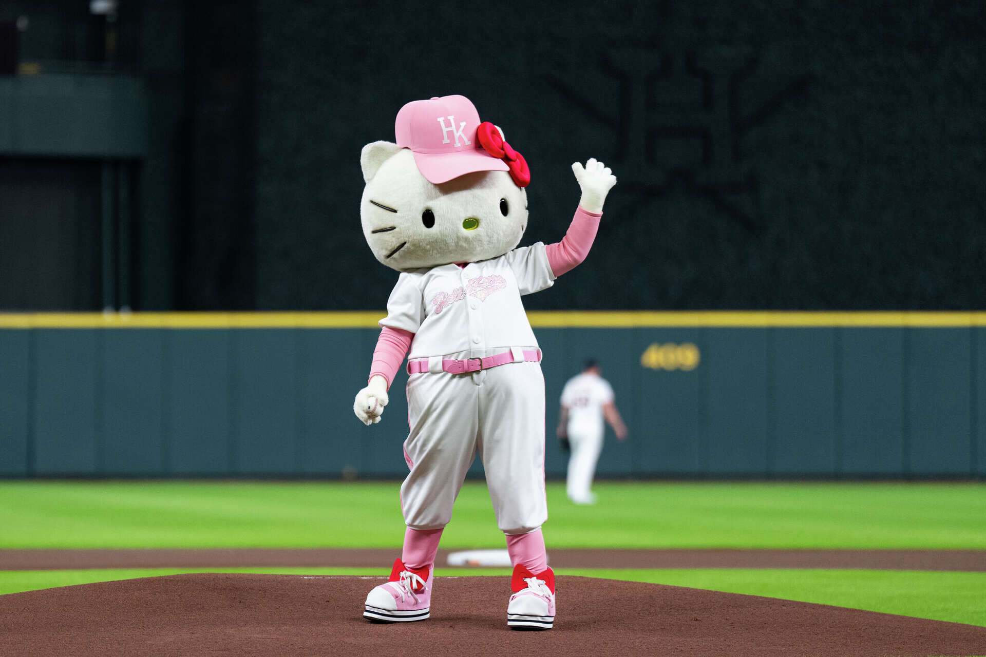 Hello Kitty jersey night takes off at Daikin Park for Astros promotion