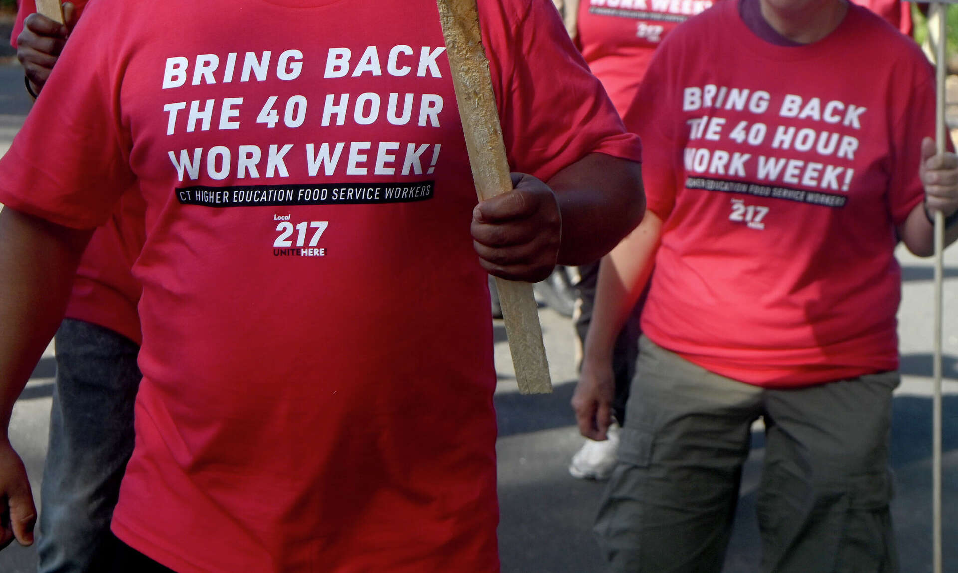 Contracts with raises are 'essential,' say CT food-services workers