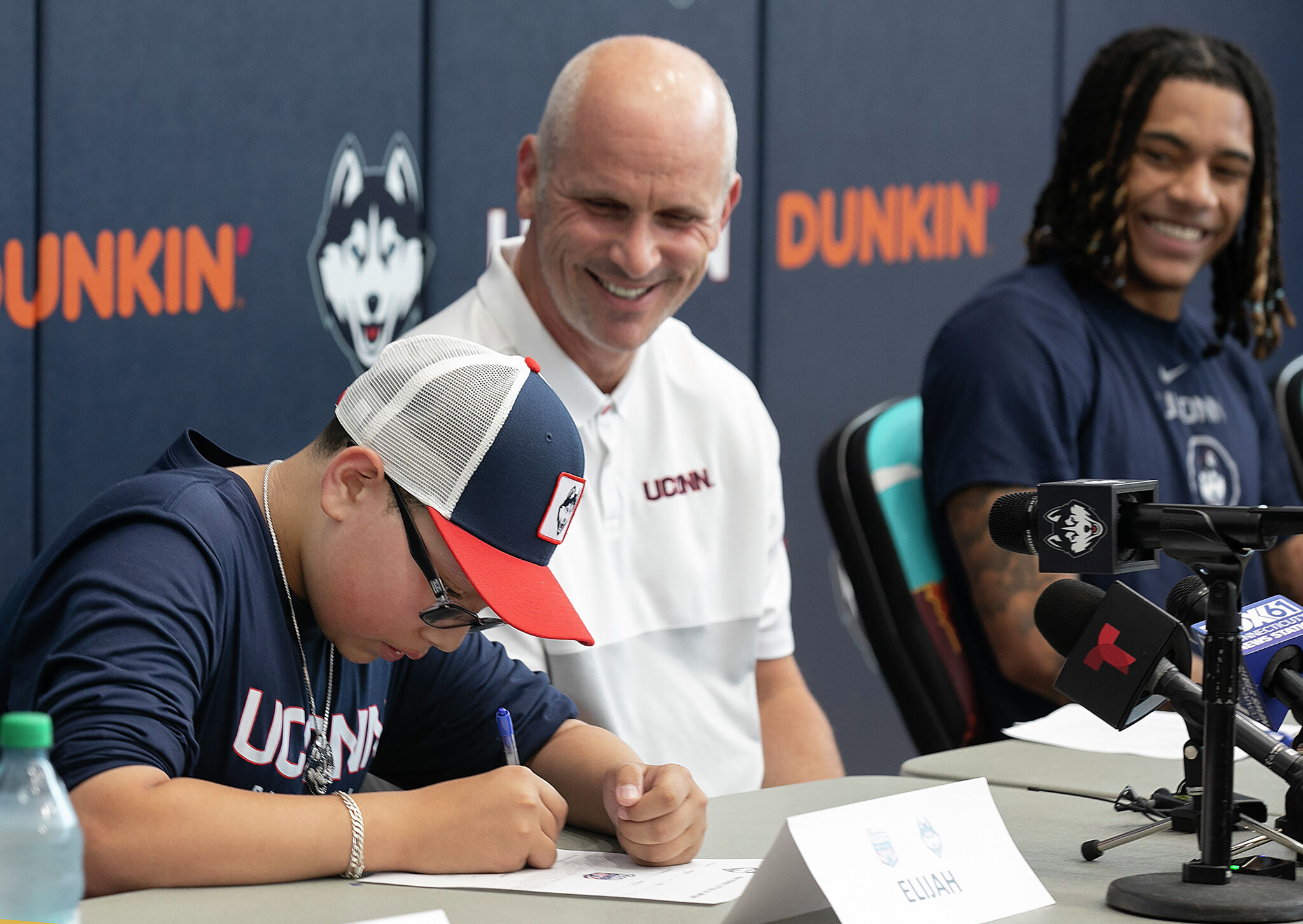 Mike Anthony: Meet 12-year-old who's inspiring UConn players