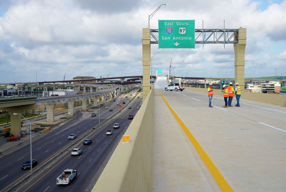 TxDOT is about to open the tallest highway ramp in San Antonio