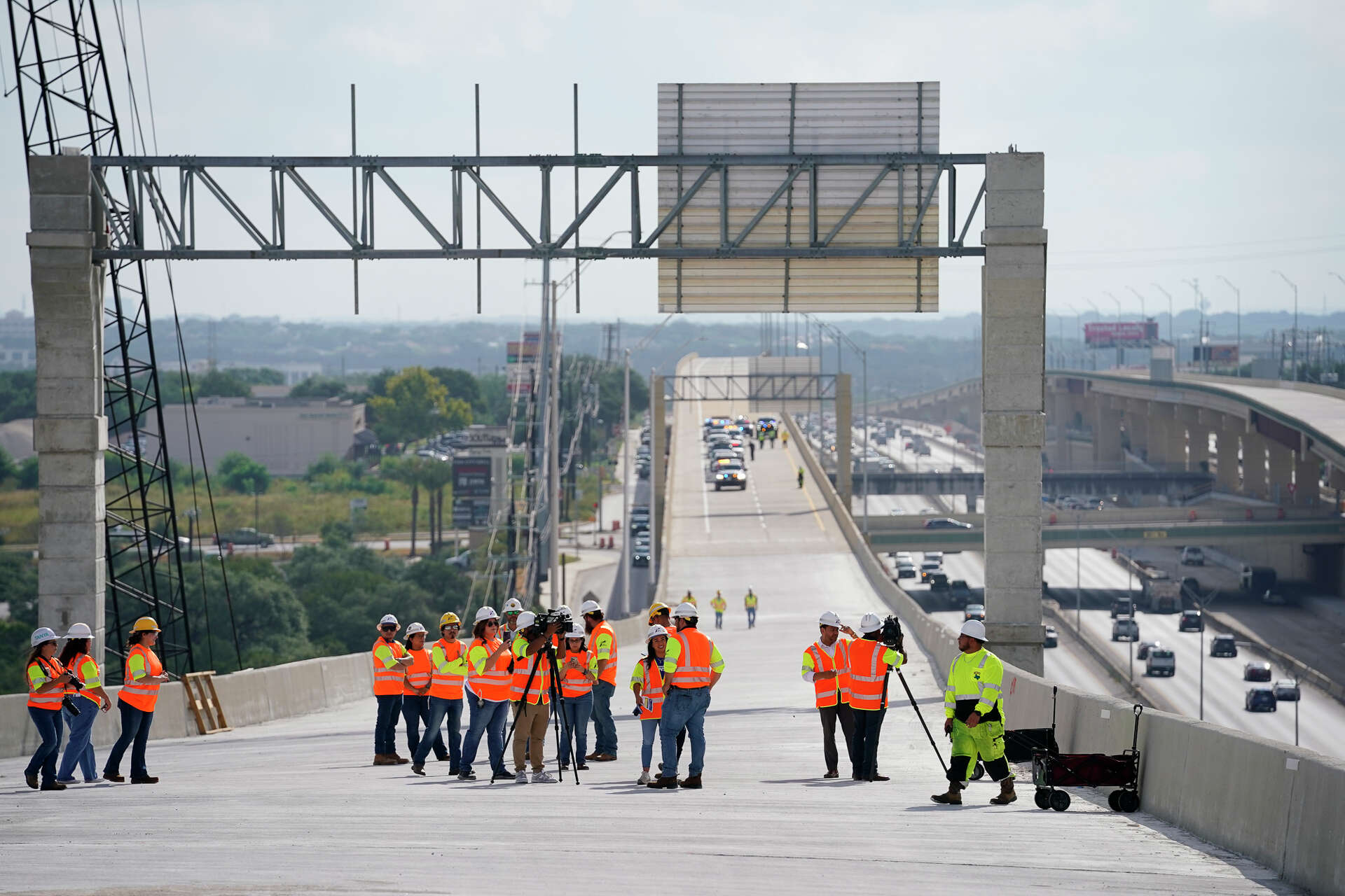 TxDOT is about to open the tallest highway ramp in San Antonio