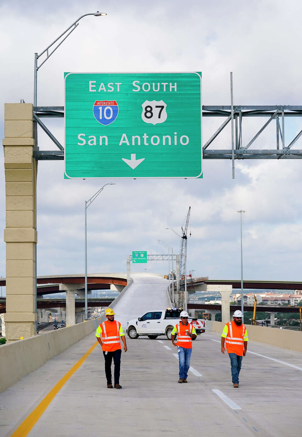 TxDOT is about to open the tallest highway ramp in San Antonio