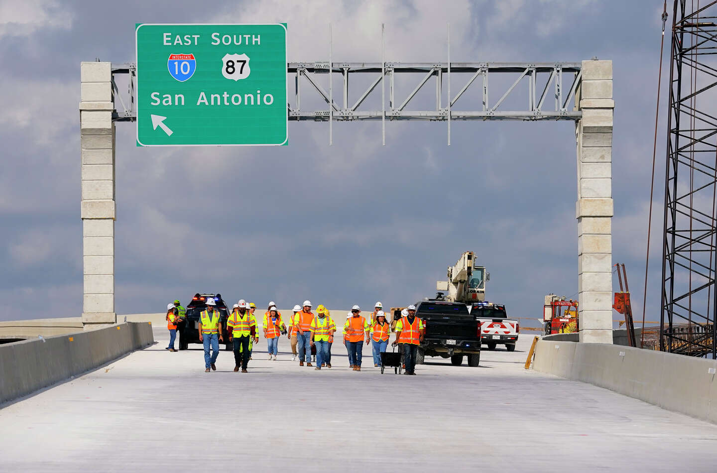 TxDOT is about to open the tallest highway ramp in San Antonio