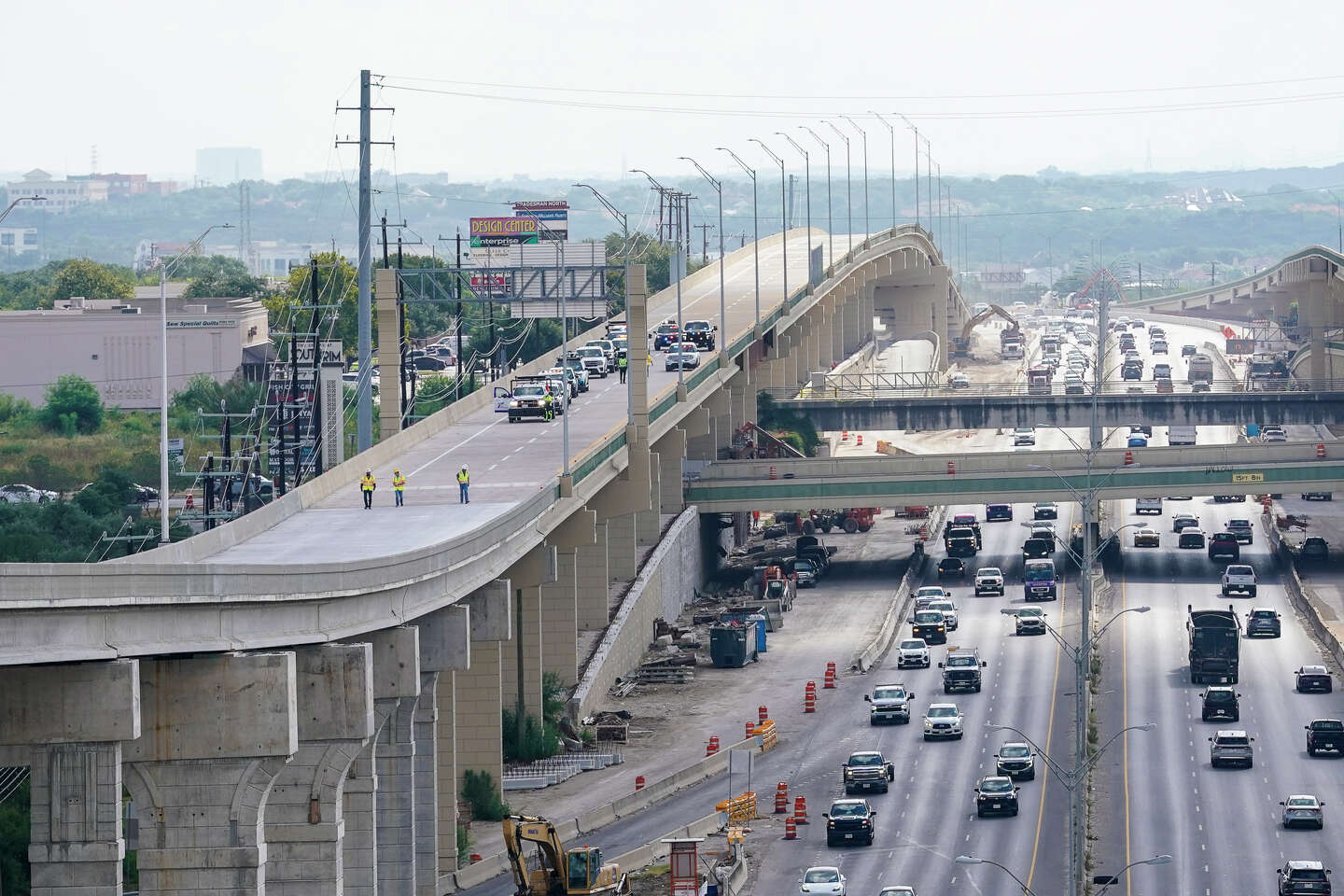 TxDOT is about to open the tallest highway ramp in San Antonio