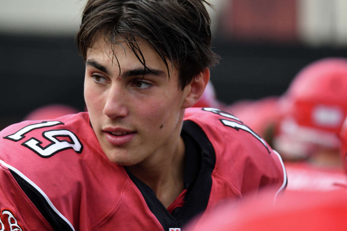 New Canaan's Andrew Esposito is one of the top football players in CT