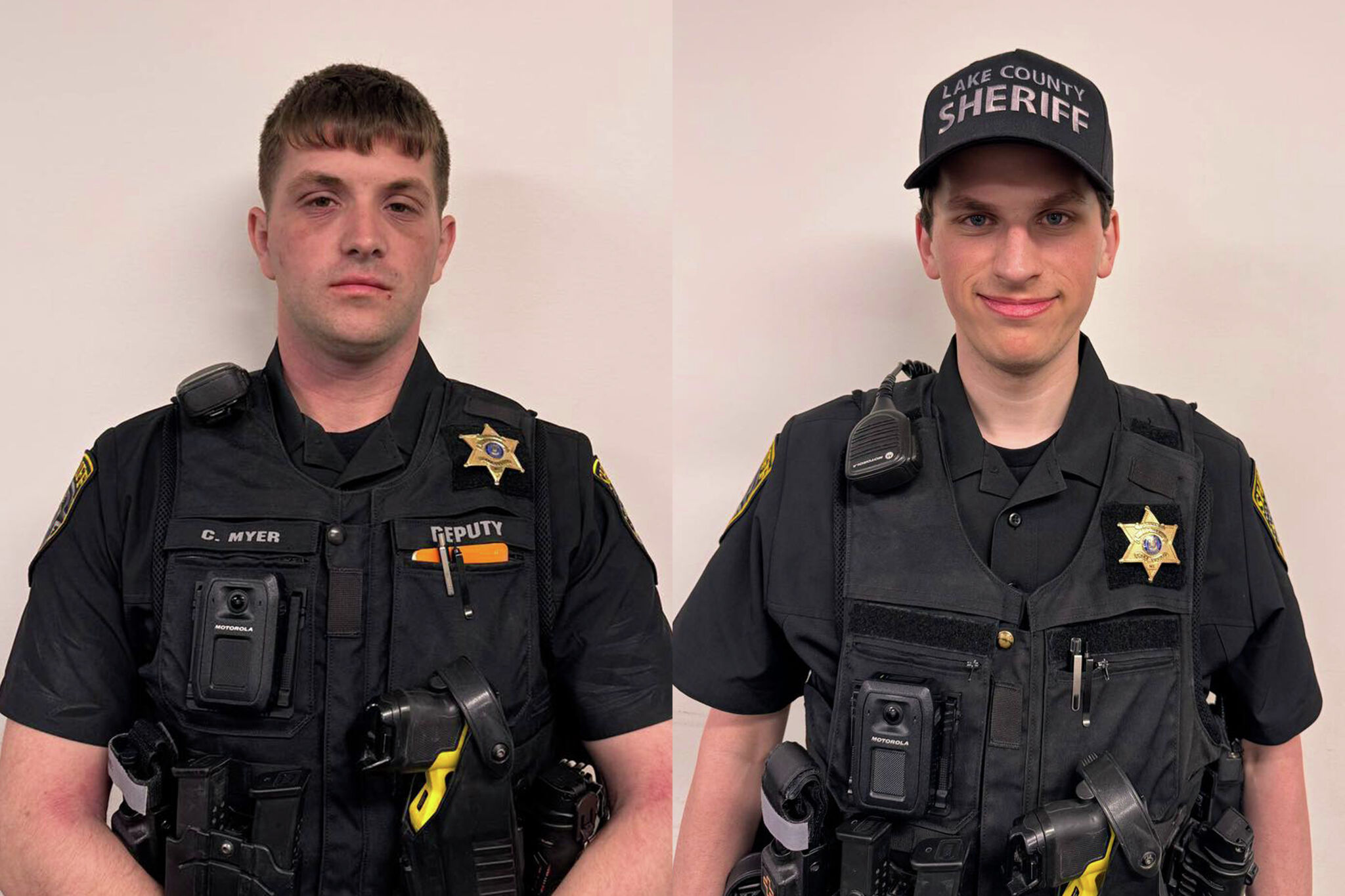 Two new Lake County Michigan Sheriff's deputies finish field training