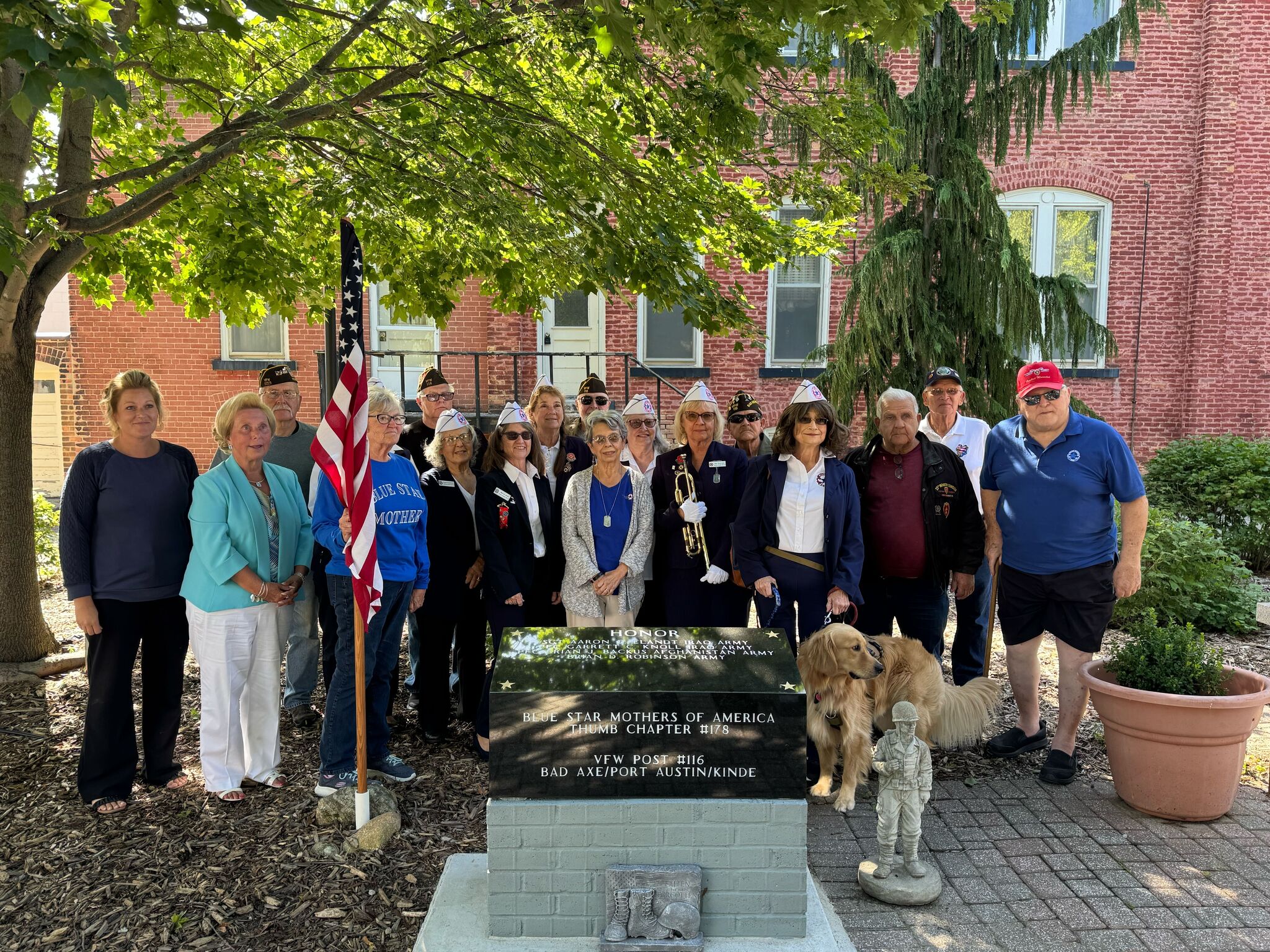 Huron County memorial honors four fallen service members
