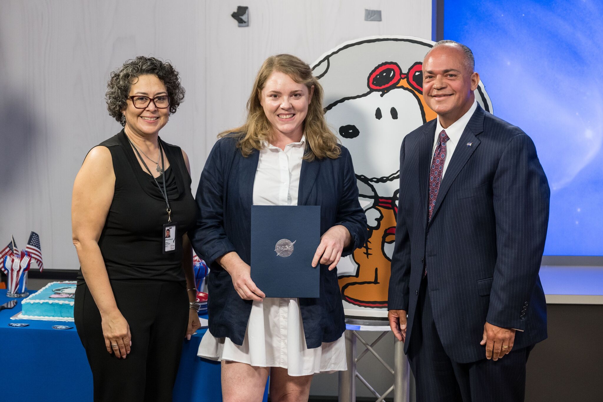 NASA’s Silver Snoopy goes to Jasper native Brandi Dean