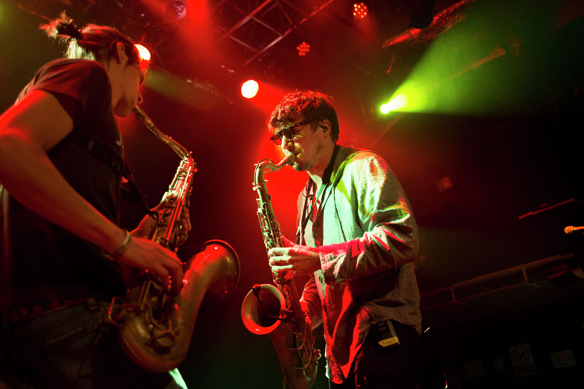 Epic techno-sax guys Moon Hooch primed to blow at Albany Jazz Festival