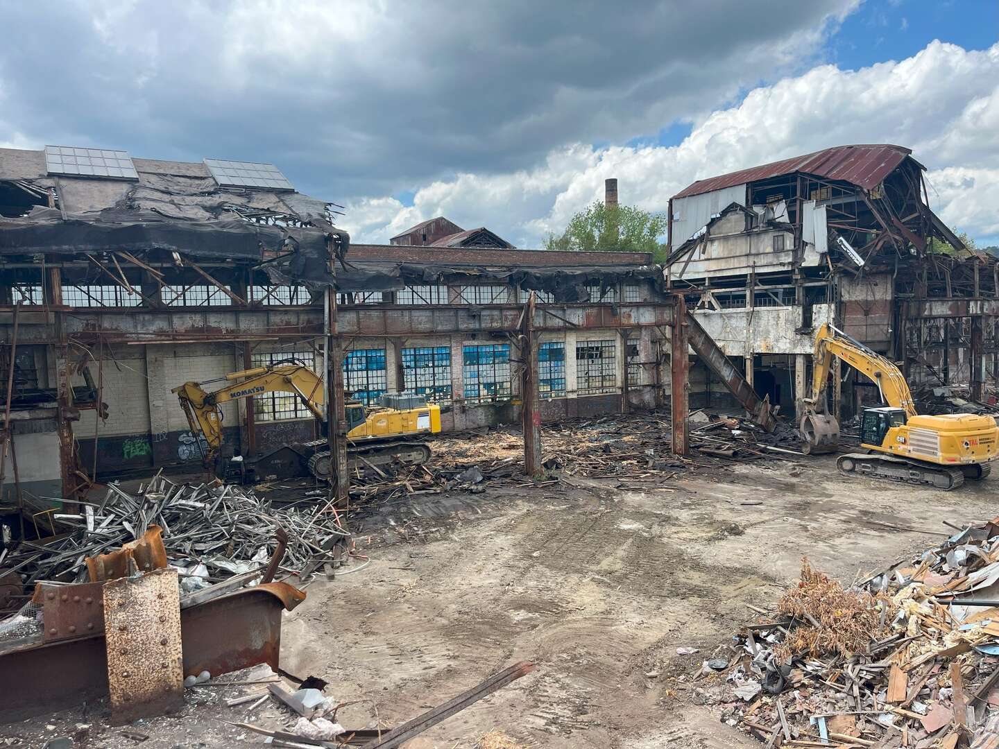 Last part of Ansonia's SHW Casting plant set to come down this weekend