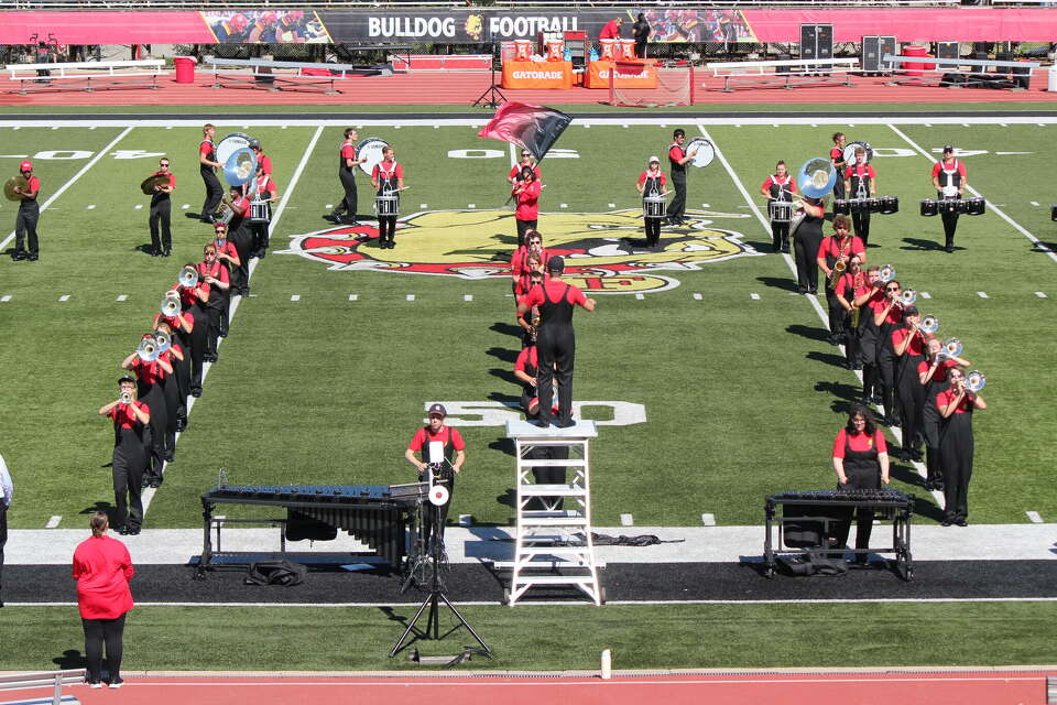 Ferris State University marching band takes field, a first in 30 years