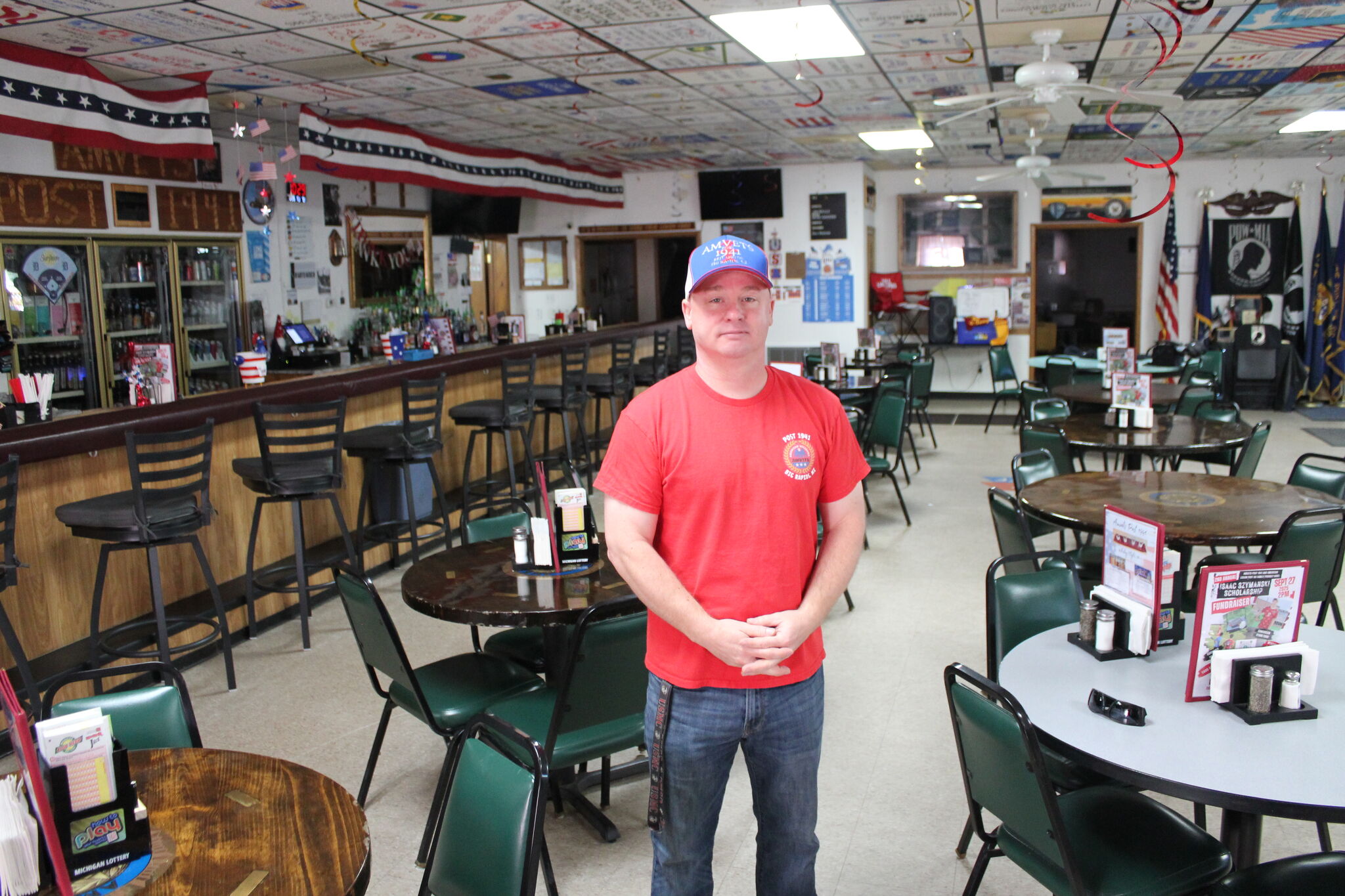 Big Rapids Michigan AMVETS leader named post commander of the year
