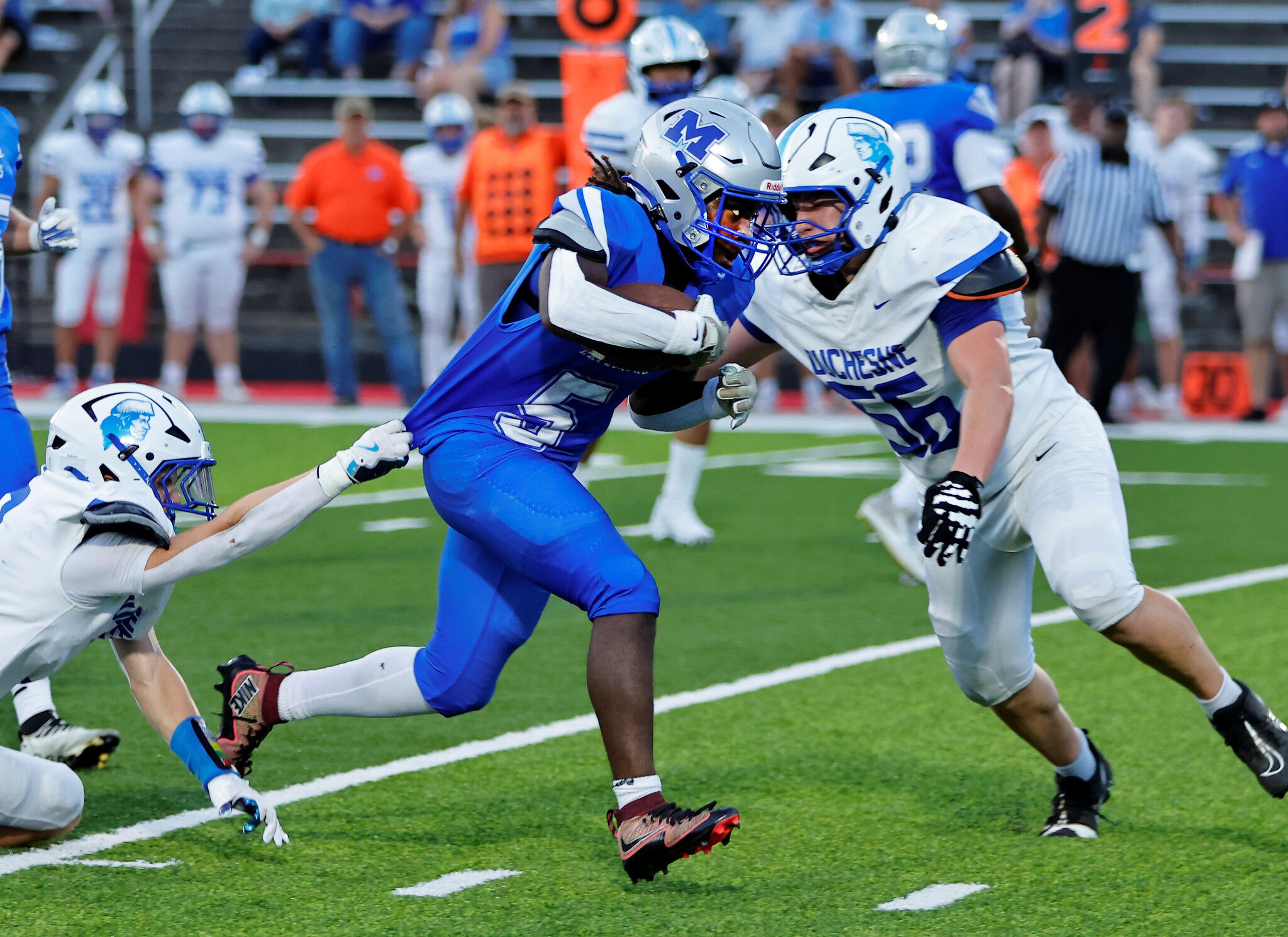 Marquette Catholic routs Duchesne 56-7, ends 15-game skid
