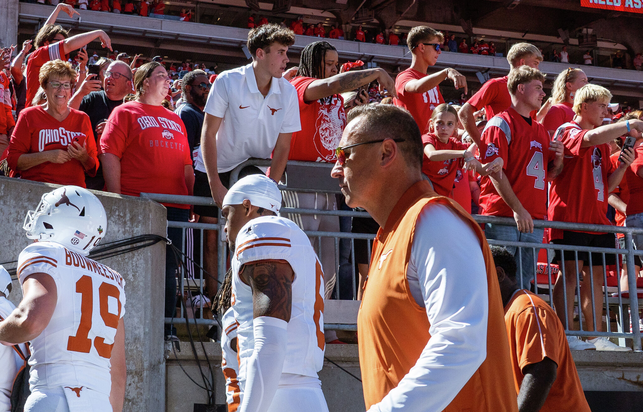 No. 1 Texas Longhorns, Arch Manning fall to No. 3 Ohio State