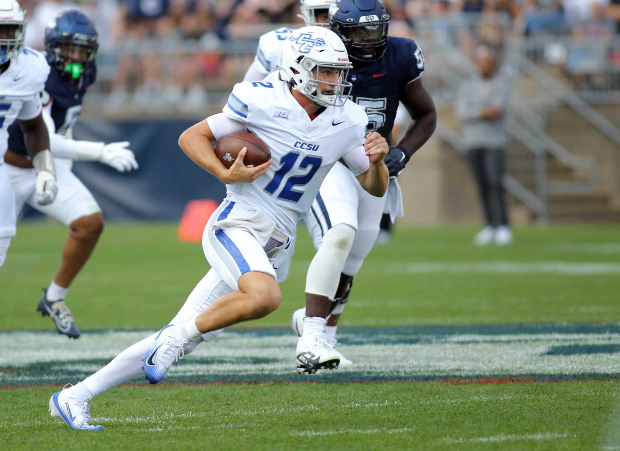 CCSU football plays Saint Francis with second straight win on line